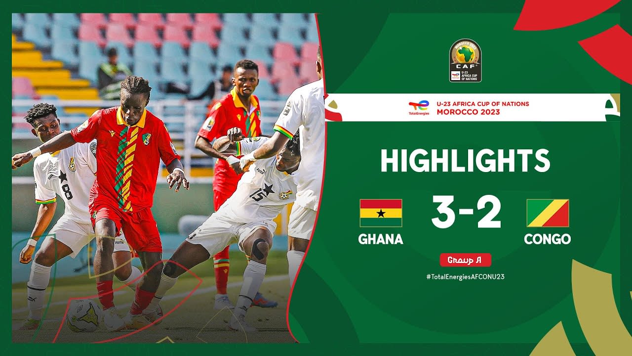 Congo Guinea | Highlights - #TotalEnergiesAFCONU23 - MD2 Group A