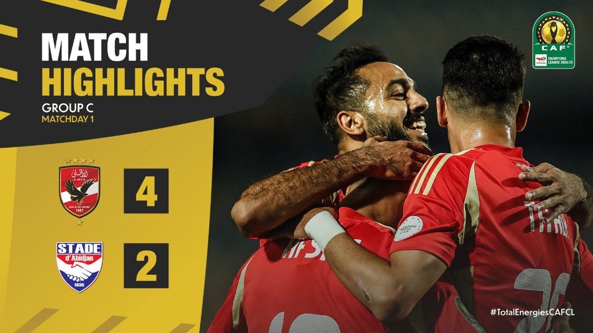 HIGHLIGHTS | Al Ahly FC Stade d'Abidjan | Matchday 1 | 2024/25 #TotalEnergiesCAFCL