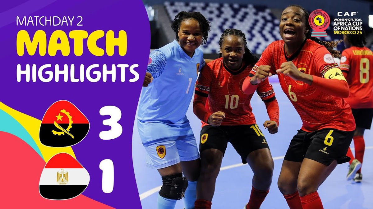 Angola 3-1 Egypt | WAFCON Futsal 2025 | Matchday 2