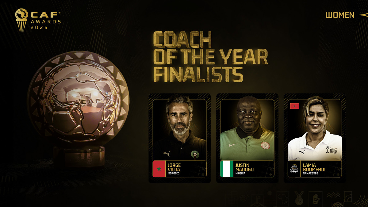 Final nominees revealed in remaining Women’s categories for CAF Awards ...