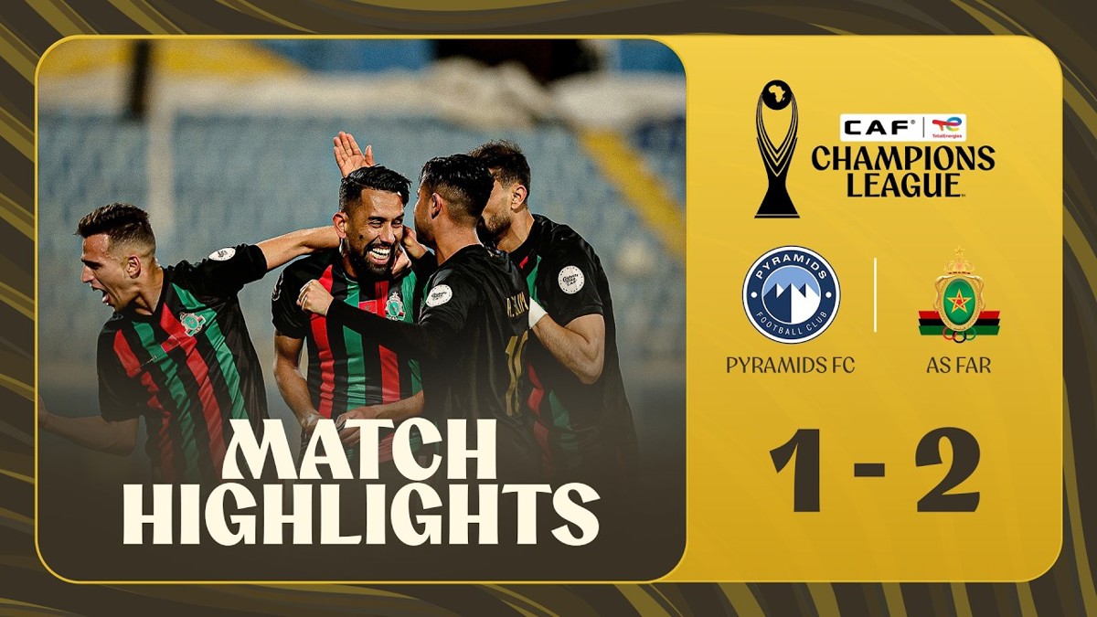 HIGHLIGHTS | Pyramids FC AS FAR | ملخص مباراة بيراميدز والجيش الملكي في ...