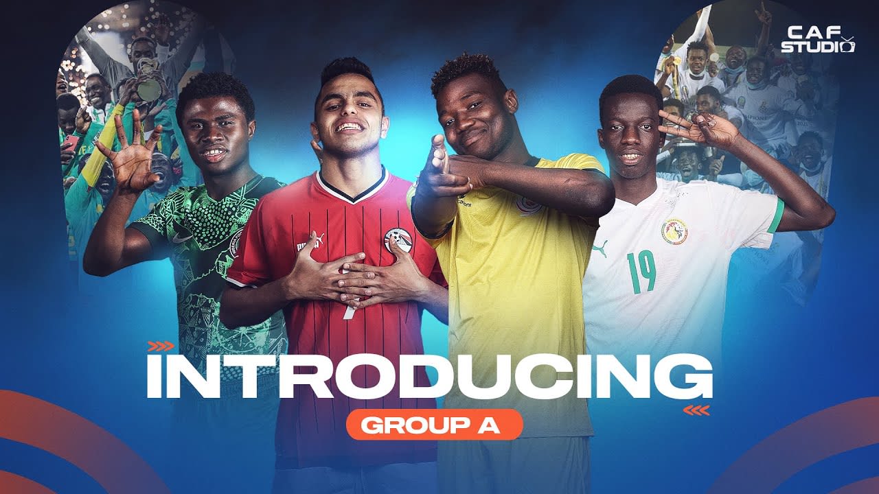 CAF Studio | #TotalEnergiesAFCONU20 - Introducing Group A