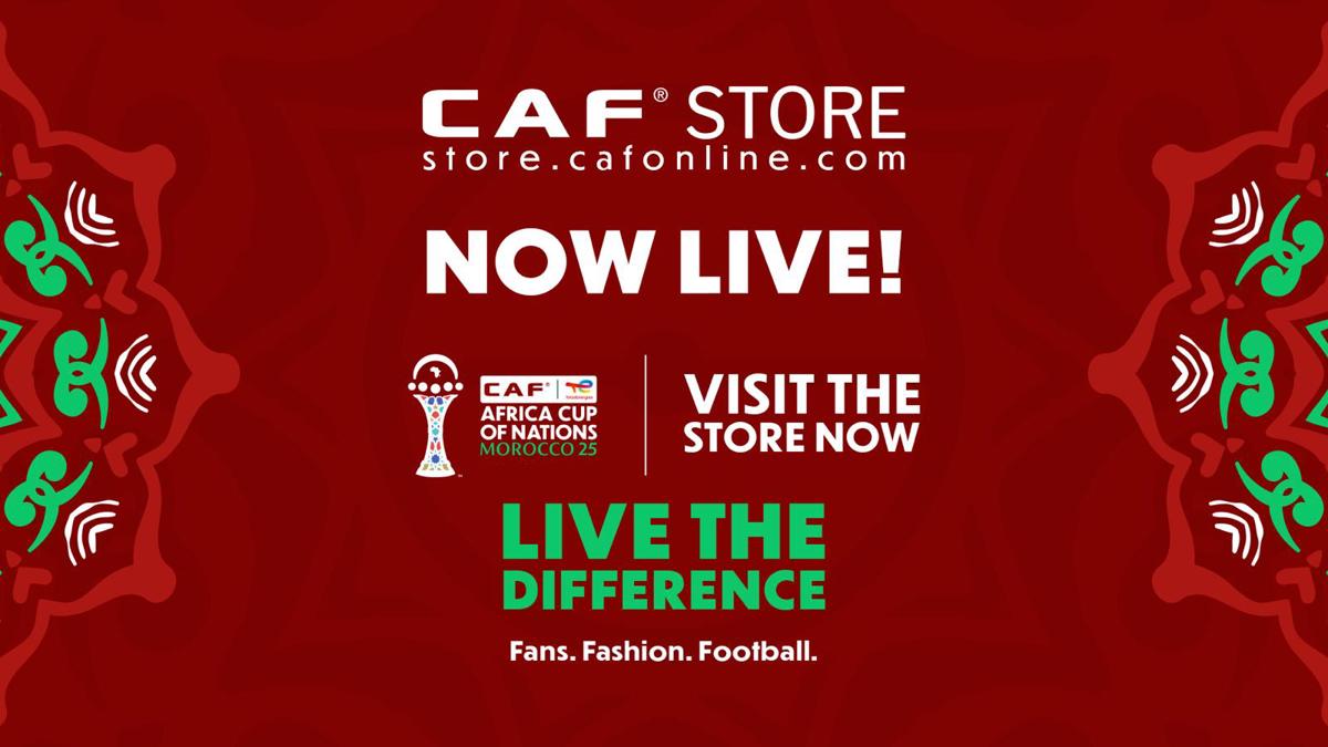 CAF Launches Official CAF Store for TotalEnergies CAF AFCON Morocco 2025
