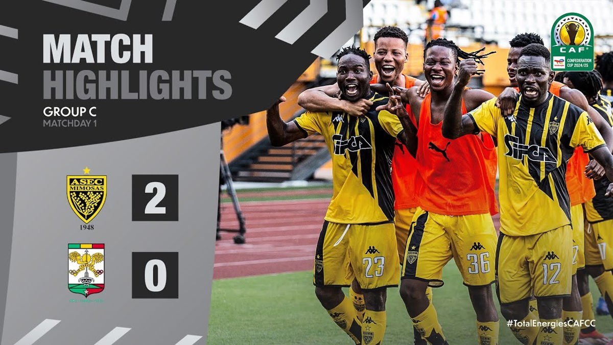 HIGHLIGHTS | ASEC Mimosas ASC Jaraaf | Matchday 1 | 2024/25 # ...