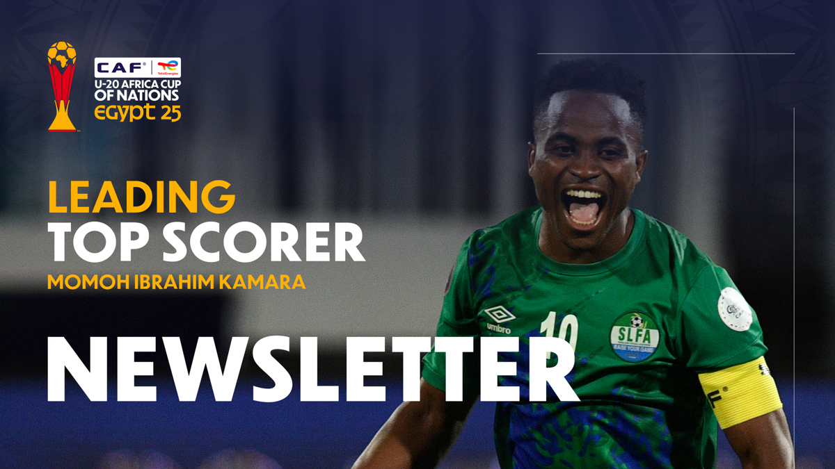 TotalEnergies CAF Under-20 Africa Cup of Nations, Egypt 2025 Newsletter ...