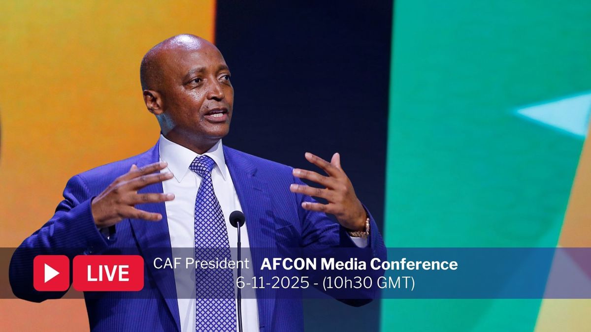 [Watch LIVE] CAF President Dr Patrice Motsepe attends SuperSport TotalEnergies CAF AFCON Morocco ...