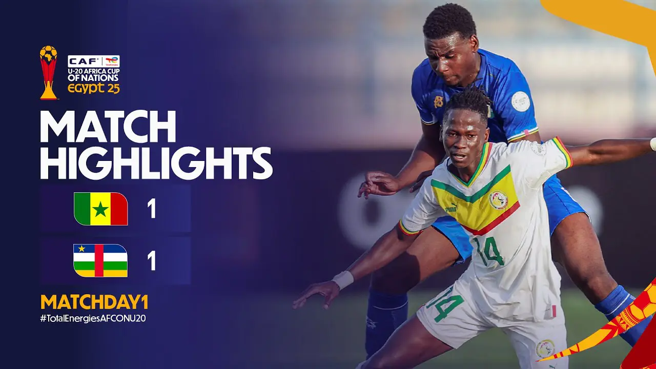 Central African Republic 1-3 Dr Congo Match Highlights l TotalEnergies ...