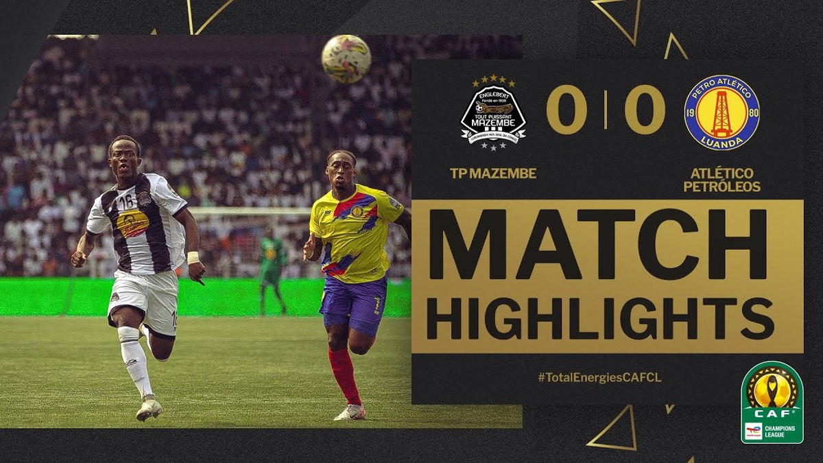 HIGHLIGHTS | TP Mazembe Atlético Petróleos | Quarter-Finals 1st Leg ...