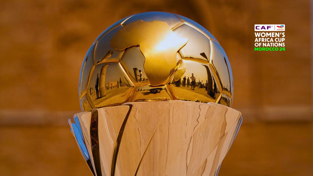 La CAF dévoile le nouveau trophée de la CAN Féminine CAF TotalEnergies ...